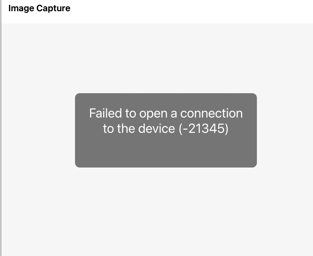 Scanning via Image Capture stopped working completely on HP ... - HP ...