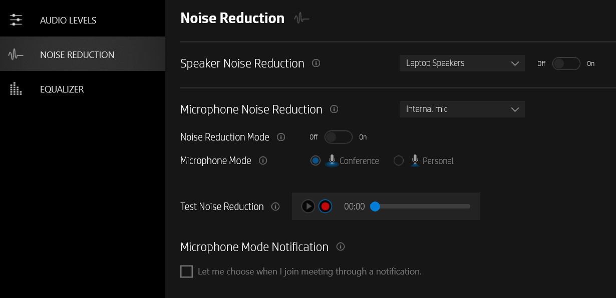 HP Audio Control Noise Reduction page stopped working - HP Support ... HP Audio Control Noise Reduction page stopped working - HP Support ...