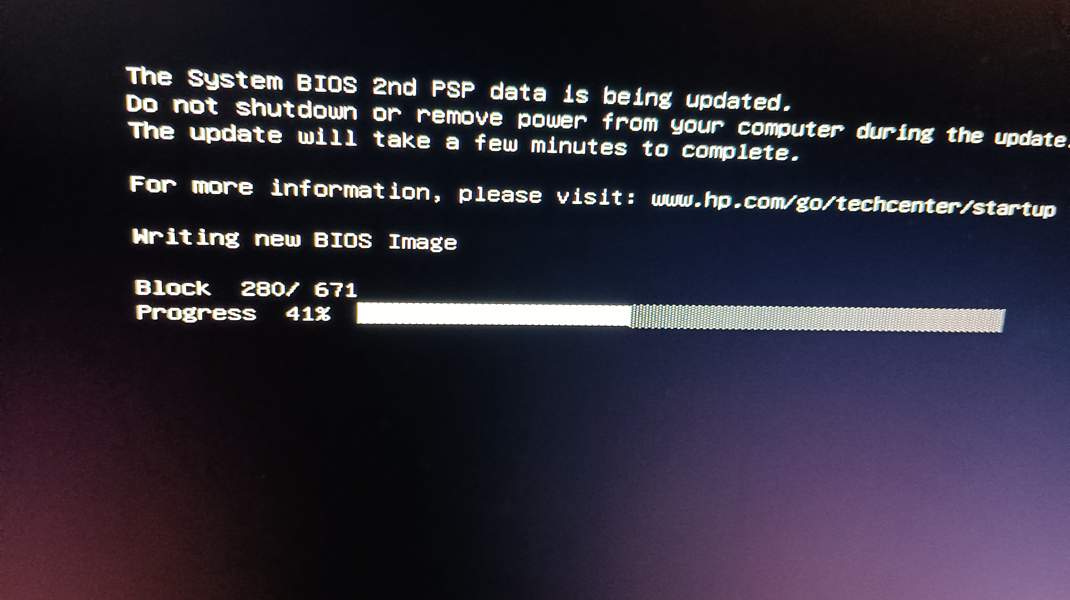 Updating Bios problem - HP Support Community - 8635193