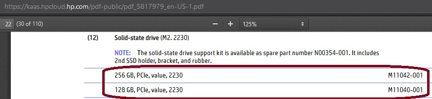 HP Elitebook 650 g9 second SSD in wwan slot 4D168AV - HP Support ...