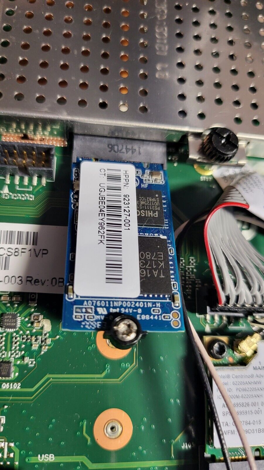 screw for holding nvme - HP Support Community - 8645905