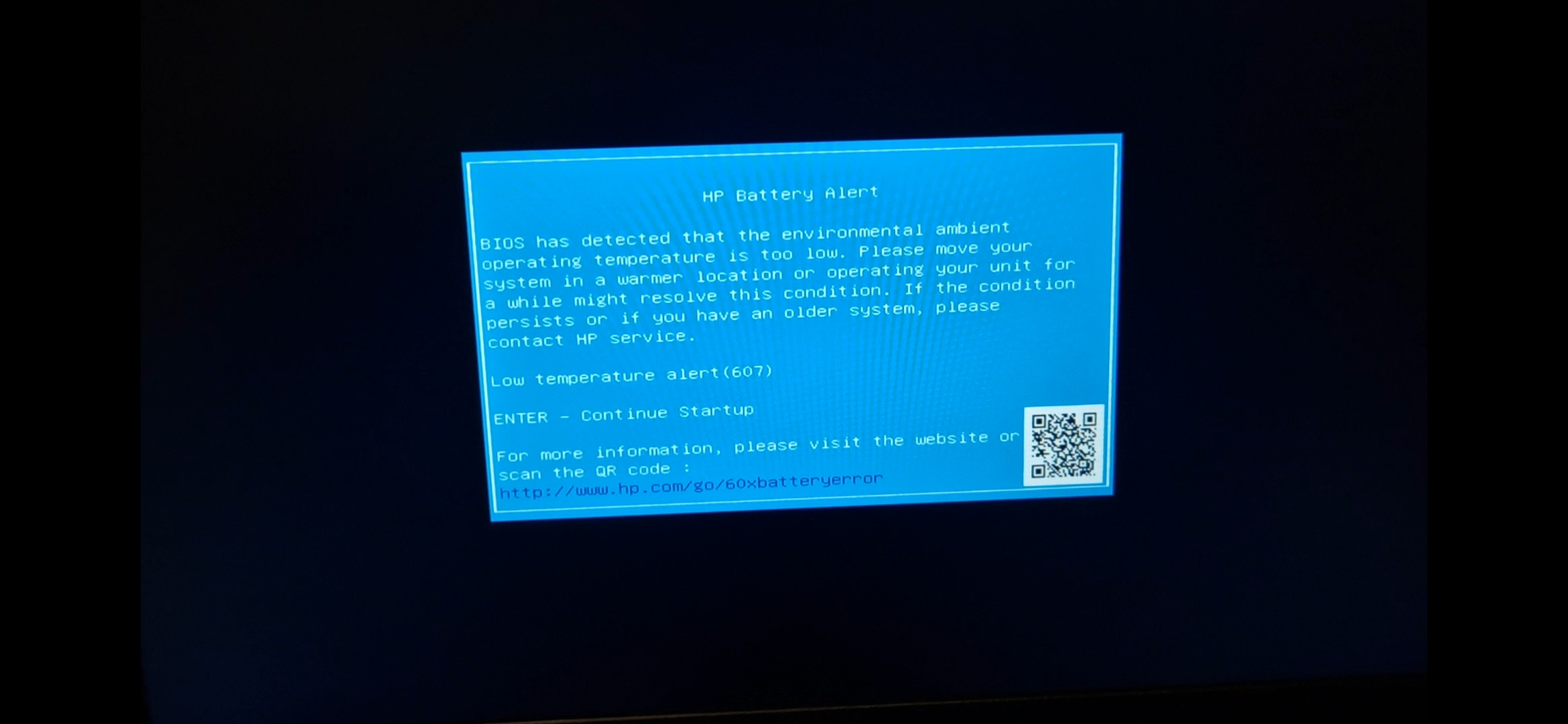 First Start - HP Support Community - 8647172
