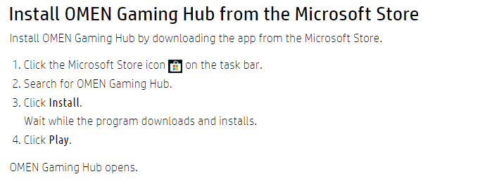 Solved: Hp omen gaming hub is not opening - HP Support Community - 8231694