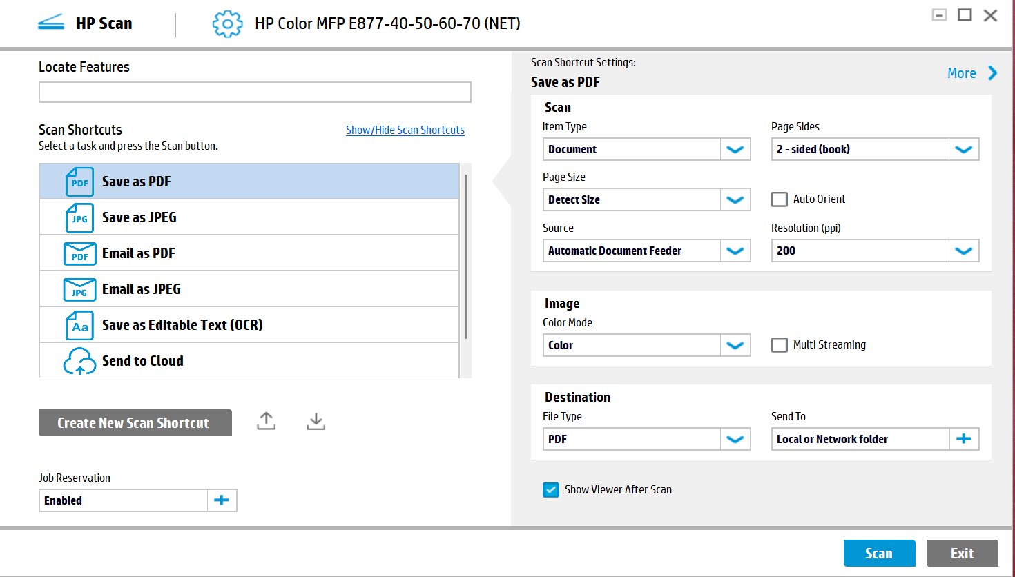 Solved: hp laserjet enterprise flow mfp m634 not scanning and creati ...