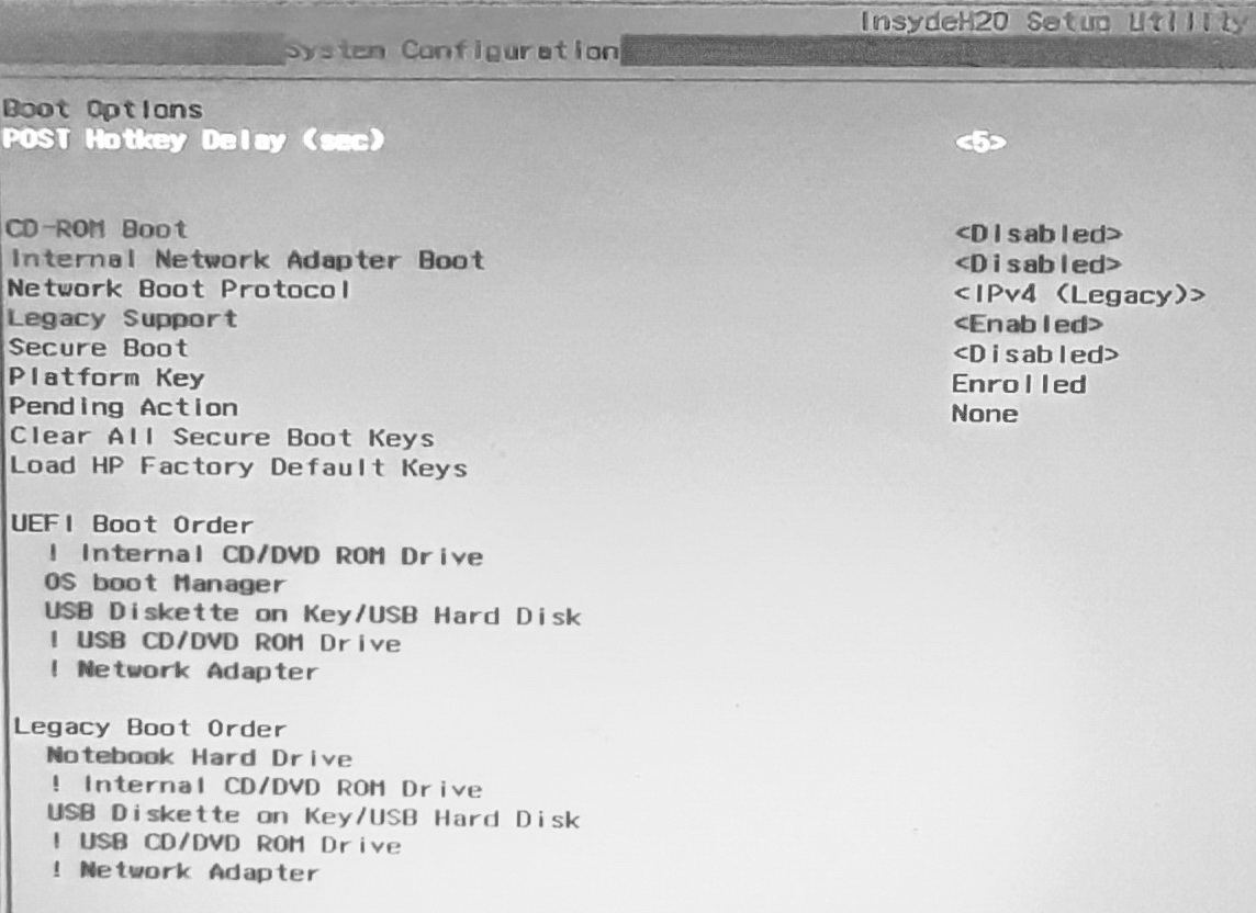 Bios update - HP Support Community - 8650866