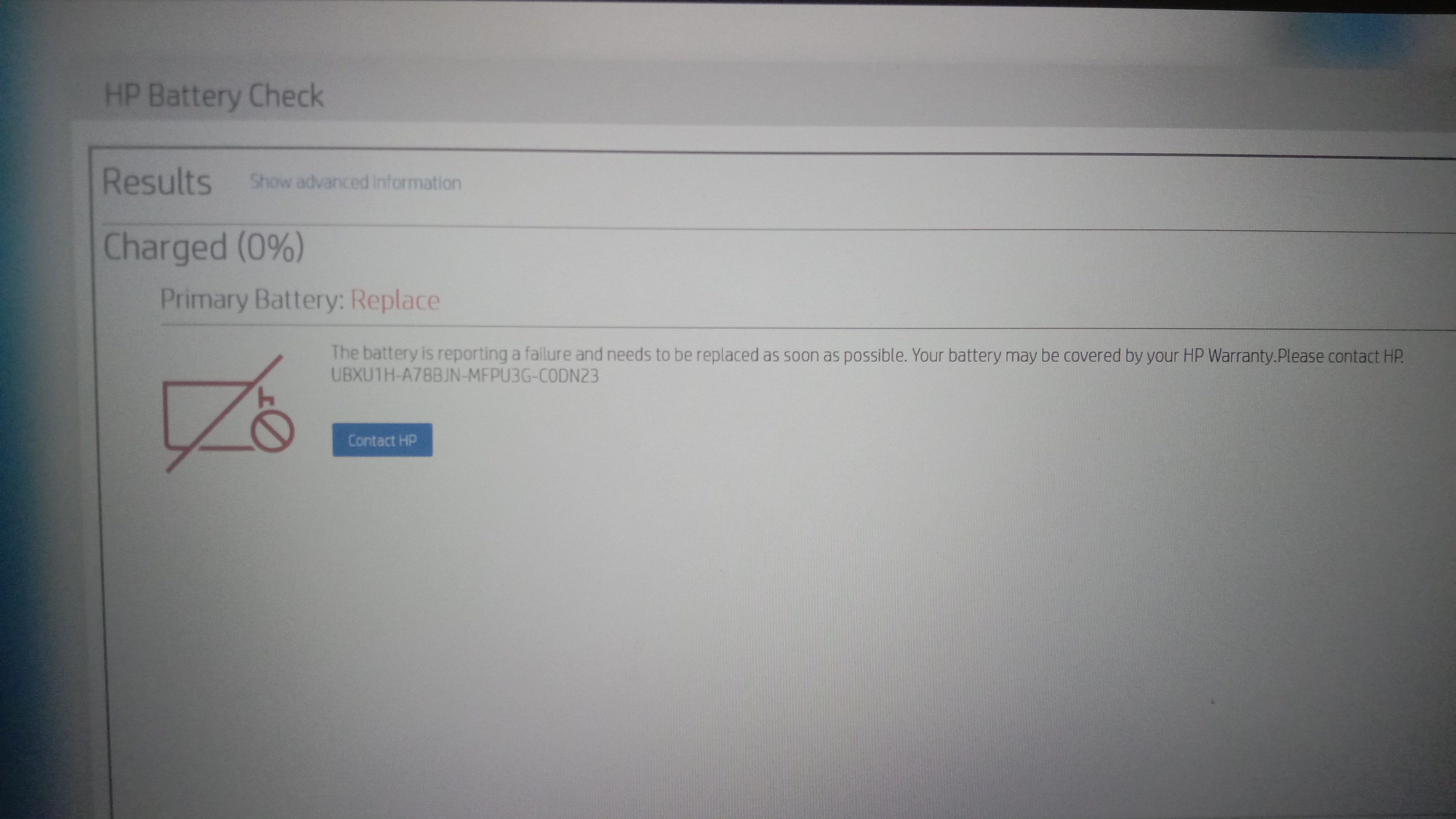 Battery is stuck at 0% charging, and shutdown immediately wh... - HP ...