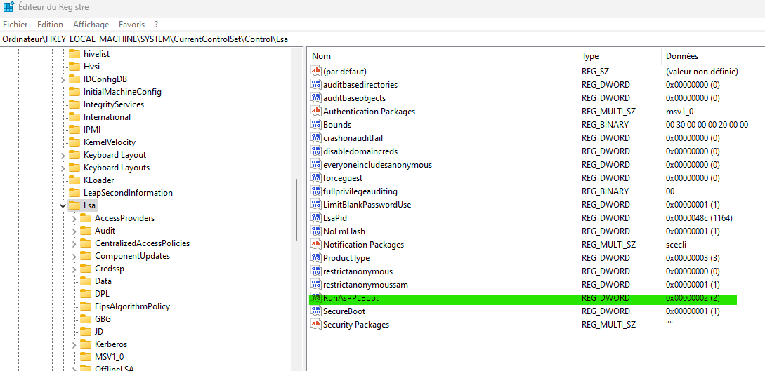windows 11 and local security network off - HP Support Community - 8652803