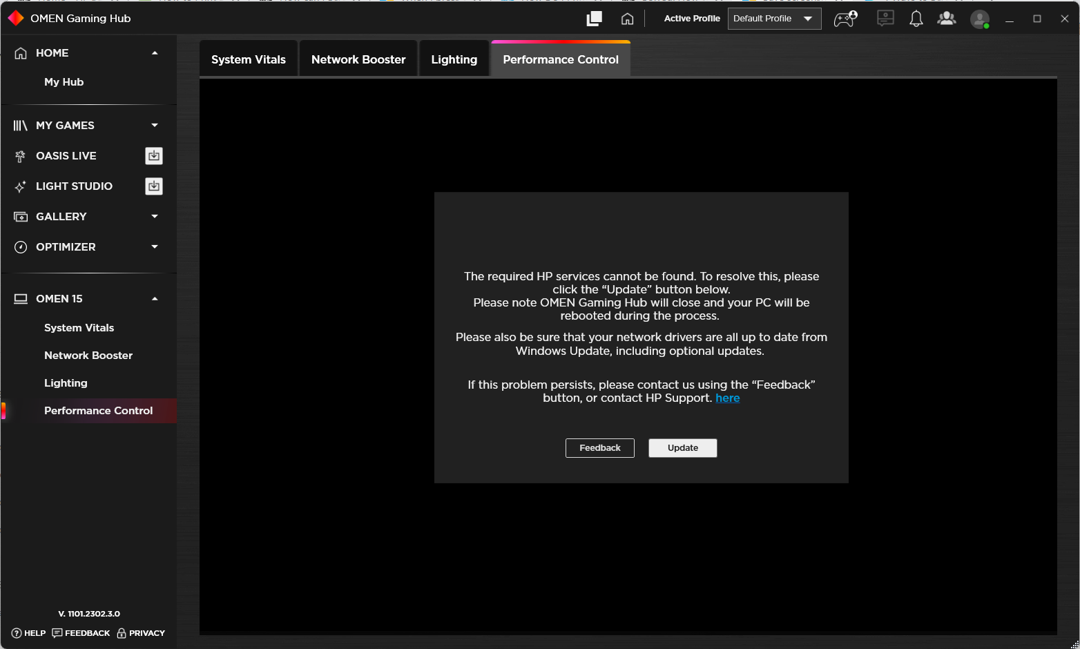 Omen Gaming Hub - HP Support Community - 8655186