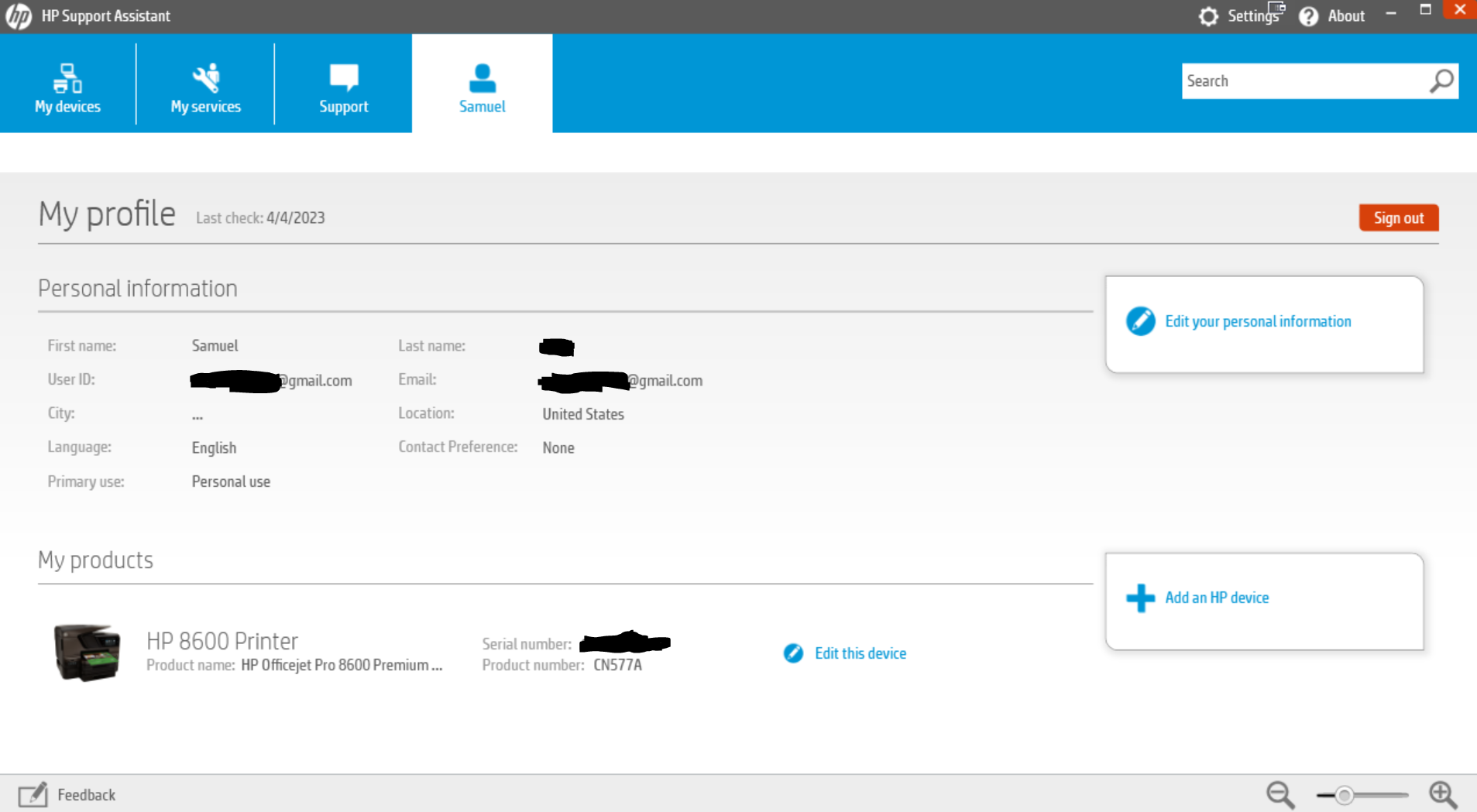 I cannot login to HP Smart in order to use my scanner - HP Support ...