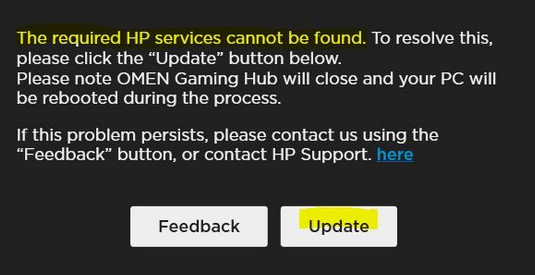 Omen gaming hub SDK package installed, display port does not... - HP ...