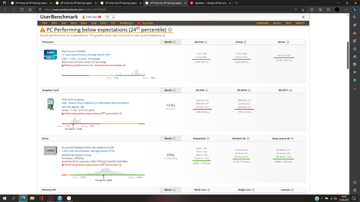 Victus laptop running slow - HP Support Community - 8666105