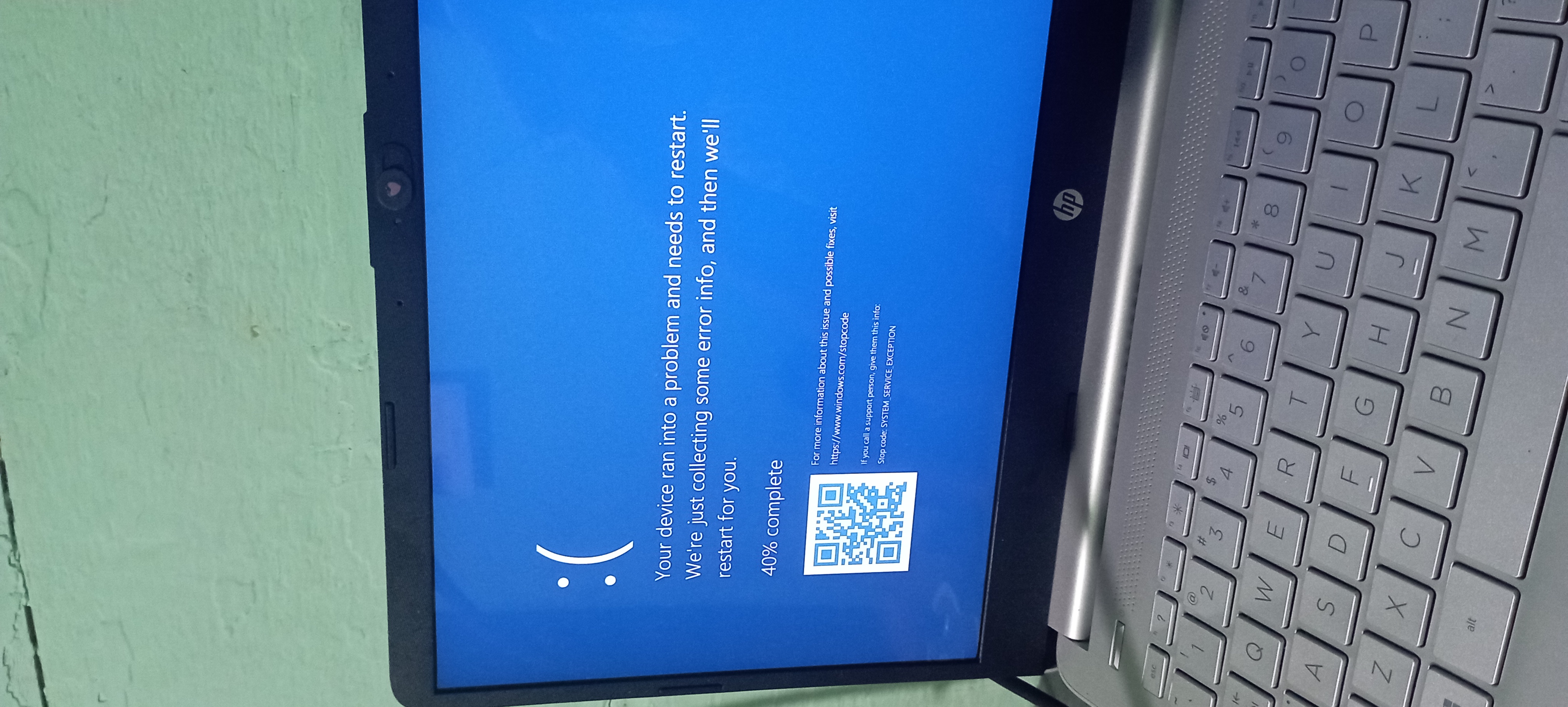 Sering bluescreen, padahal baru beli 1 bulan yang lalu - HP Support ...
