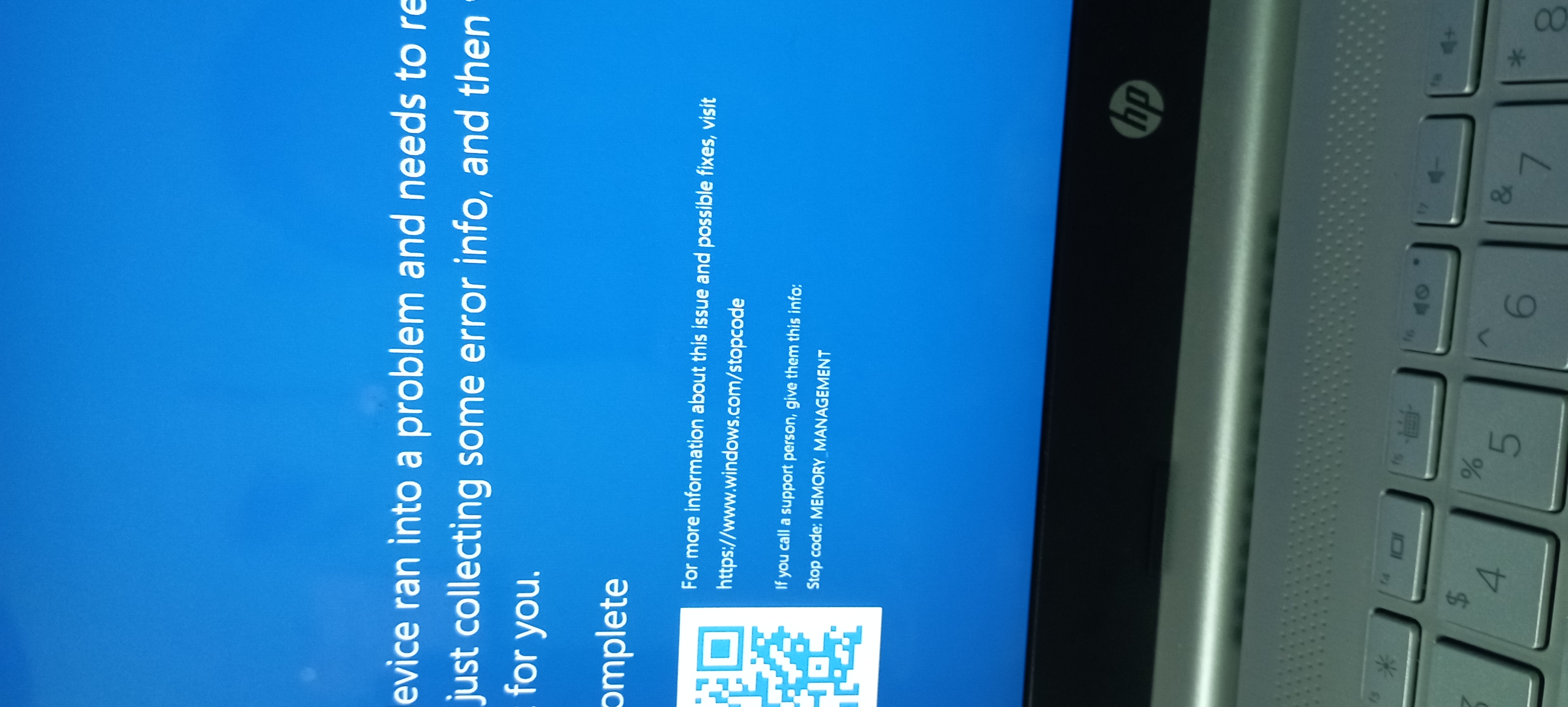 Sering bluescreen, padahal baru beli 1 bulan yang lalu - HP Support ...