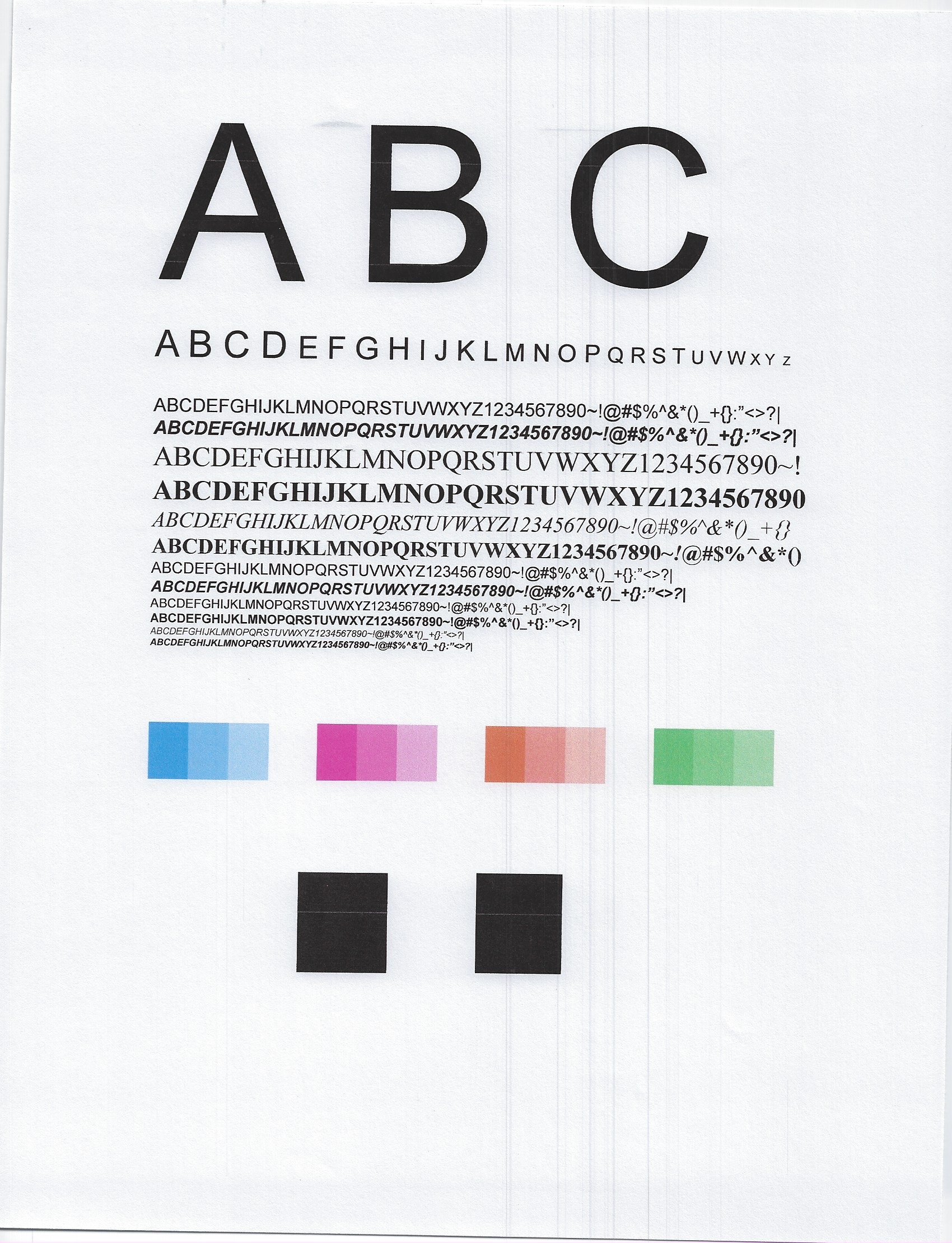 Green color "smears" - HP Support Community - 8675066