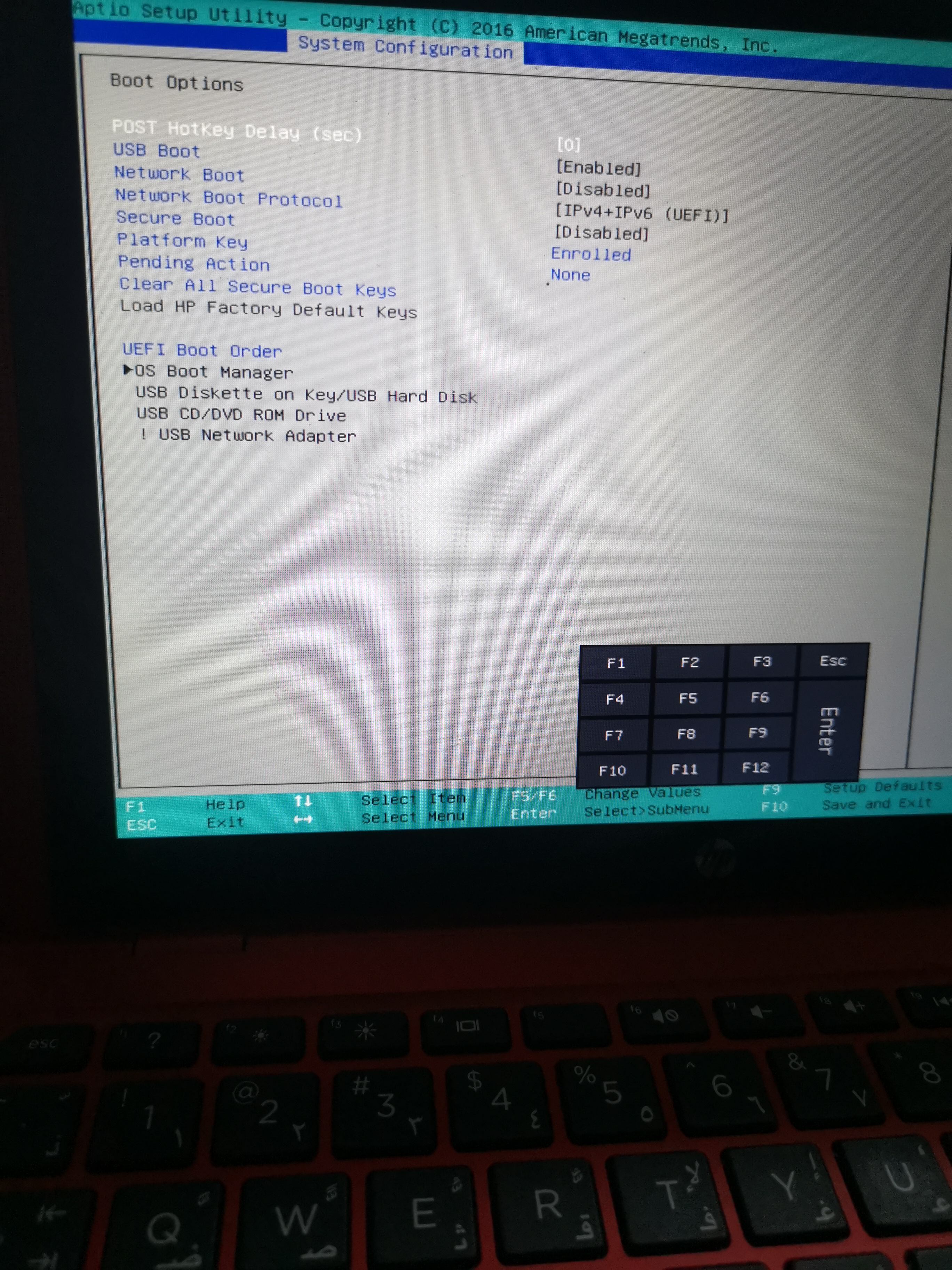 Solved: i am unable to boot the device after restoring all to hp def ...