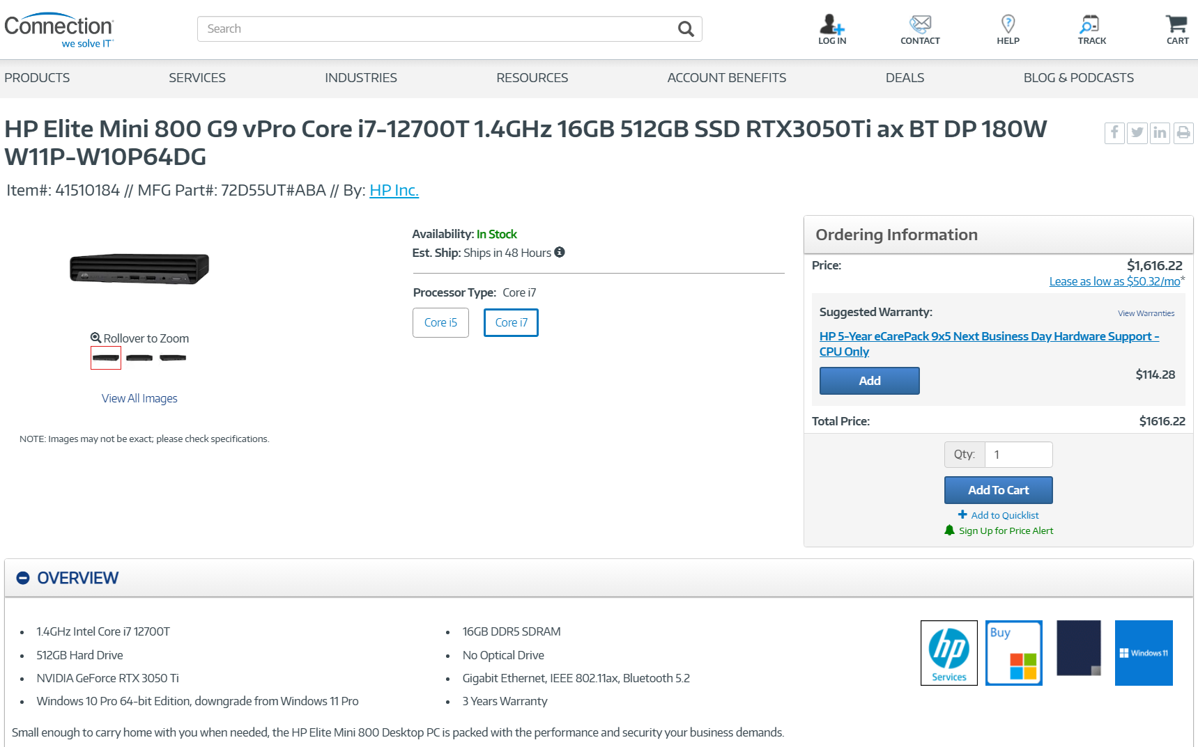 Elitedesk 800 g9 dgpu 3050 ti or 3050 max q? - HP Support Community ...