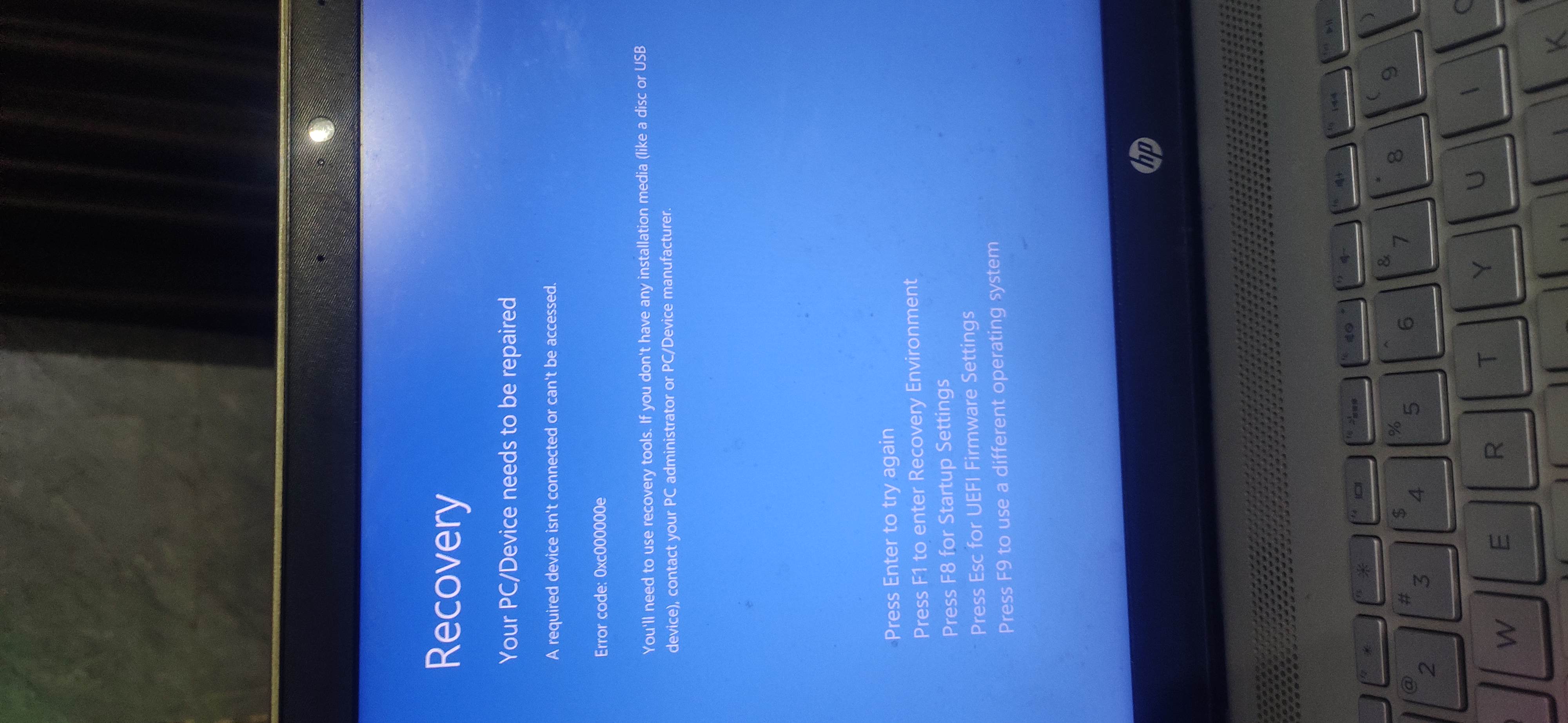 Blue Screen Issue - HP Support Community - 8678427