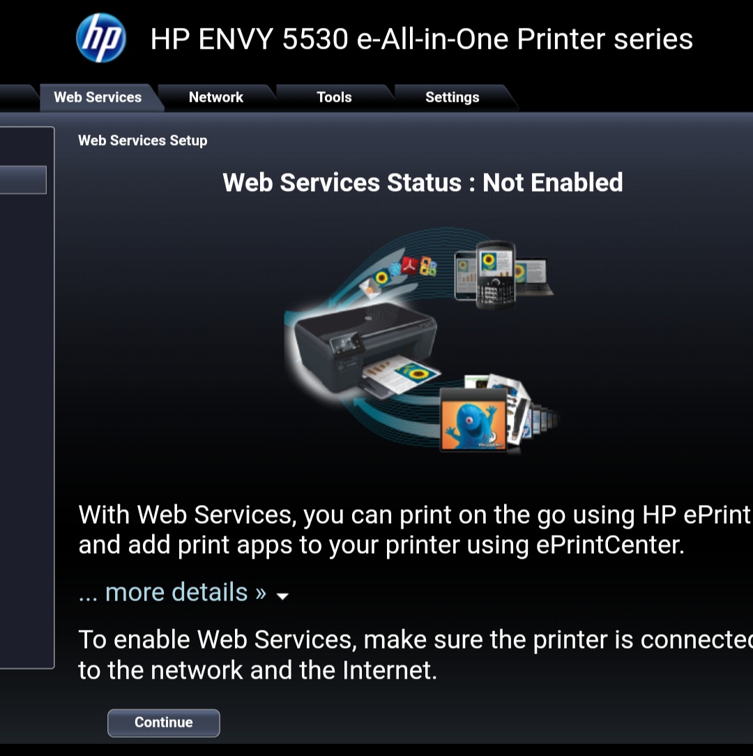 HP Envy 5530 EPrint wont work - HP Support Community - 8663943