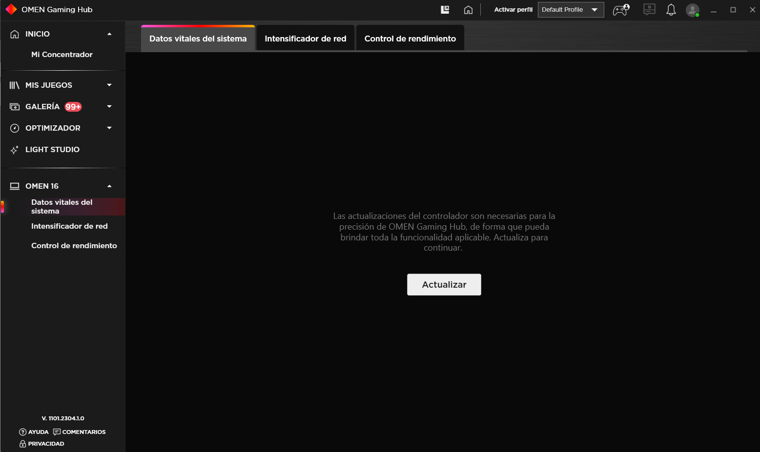 Omen gaming hub requesting bios and driver update - HP Support ...