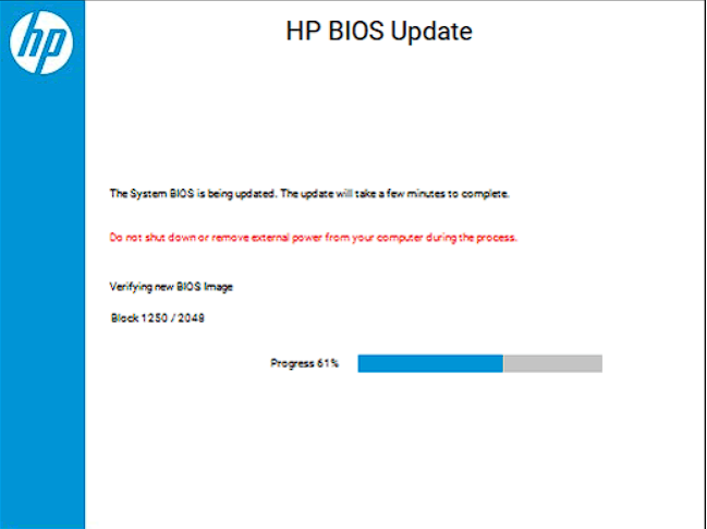 BIOS Update - HP Support Community - 8684386