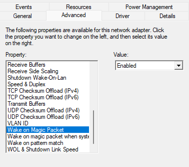 Solved: Wake on LAN working when sleeping but not powered down - HP ...