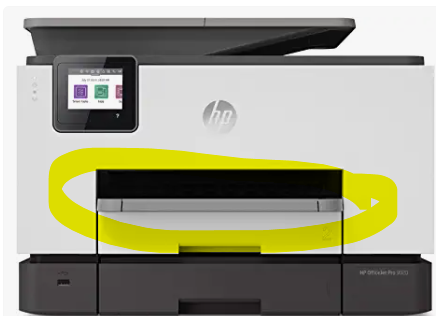 Output tray replacement part - HP Support Community - 8688365