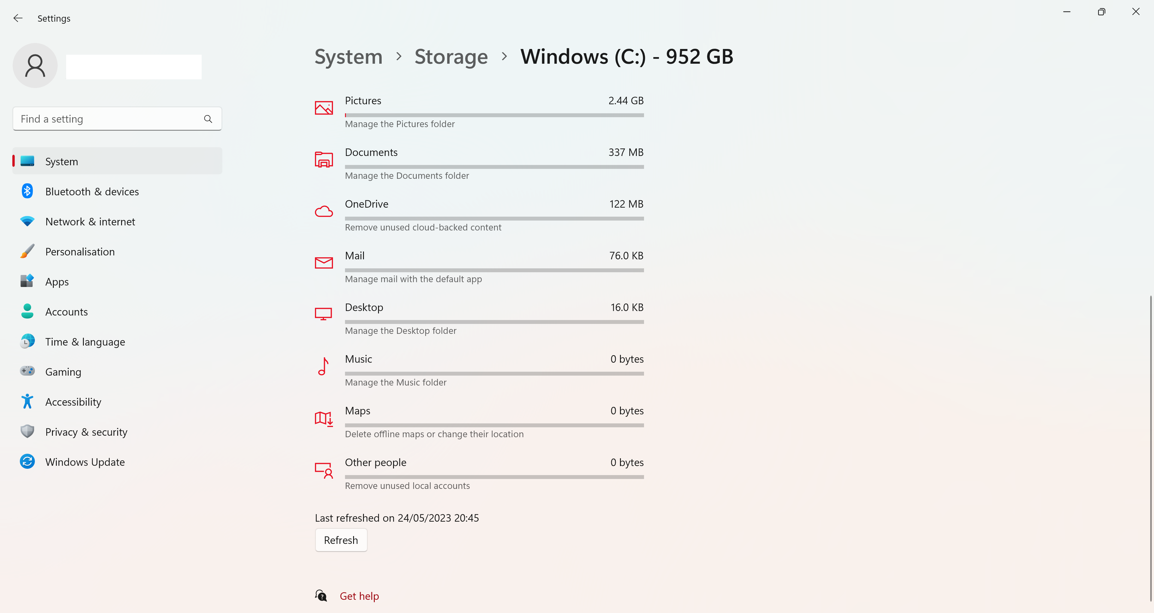 Storage space issues: HP Spectre x360 - HP Support Community - 8695649