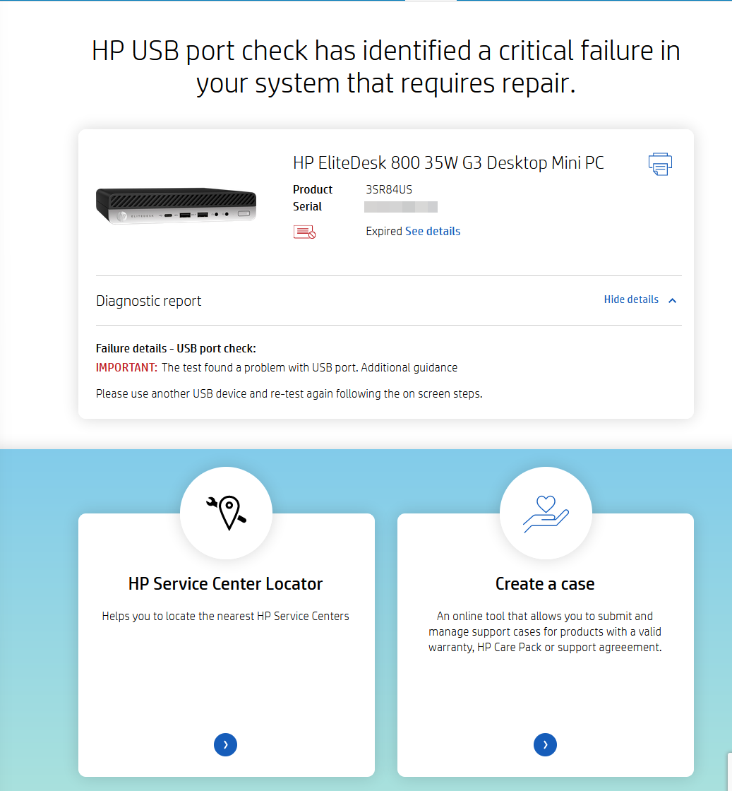 Solved: Elitedesk 800 g3 USB not work - HP Support Community - 8693354