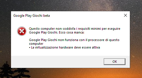 Google Play Games Beta, enable virtualization, but its alrea... - HP ...