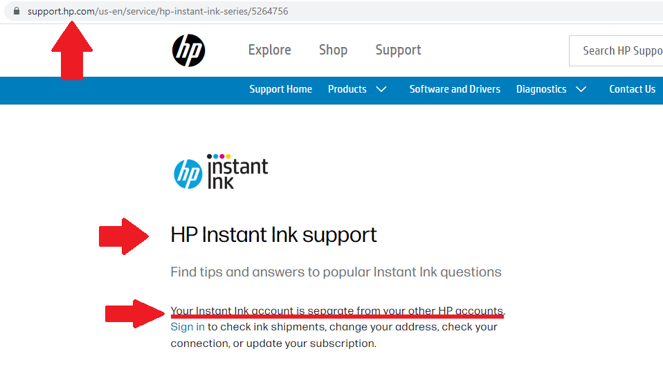 Don't know why: "A problem has occured with your HP account,... - HP ...