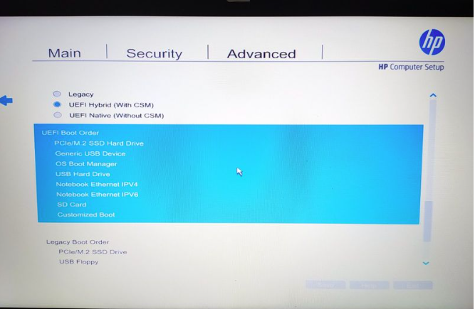 failing to install windows 10 on M.2 NVME PCIE SSD 256gb . - HP Support ...