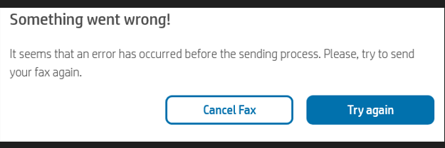 Mobile Fax - HP Support Community - 8699619
