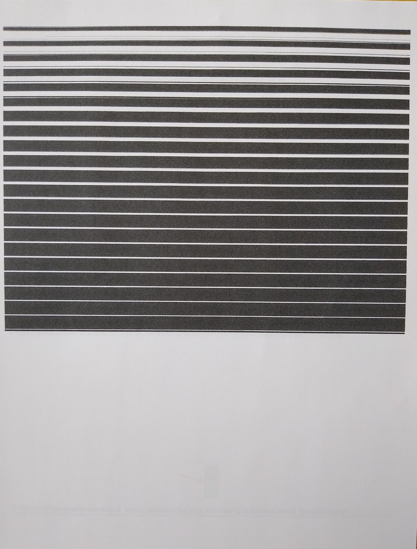 Very bad print quality with big white streaks when printing ... - HP ...