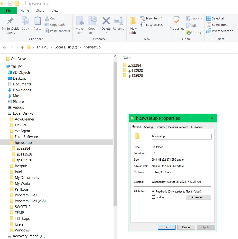 Disk Cleanup, for HP Updates . . . ? - HP Support Community - 8701871