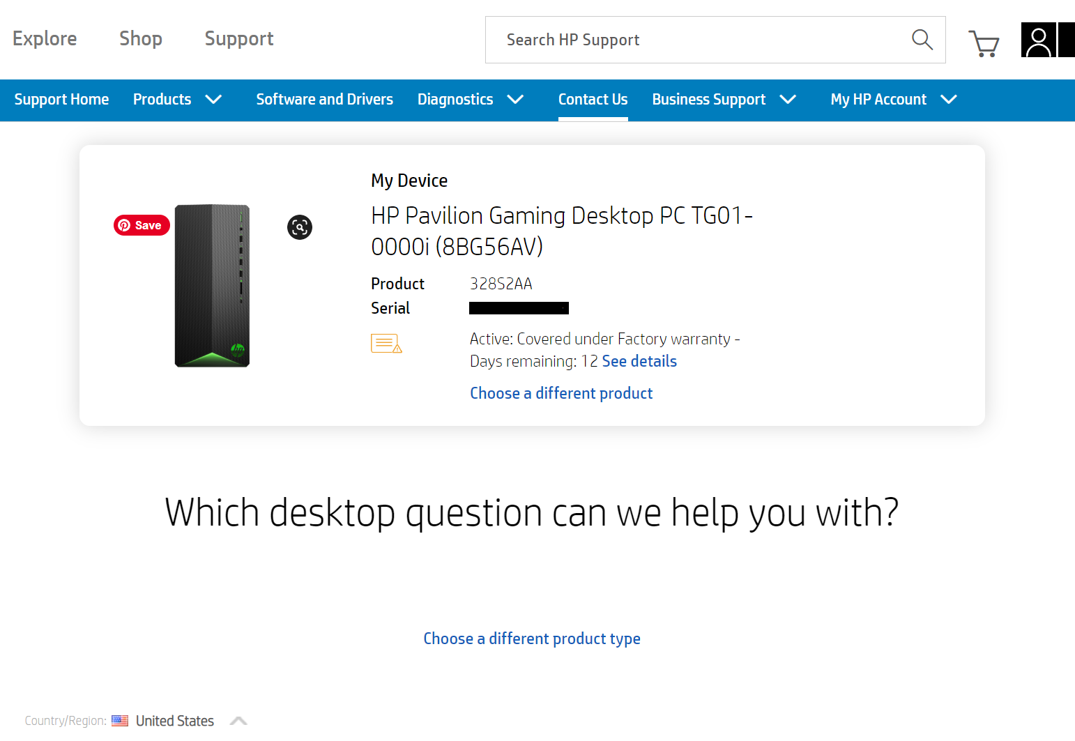 Solved: Hard Disk Failure, Under Warranty, no idea how to initiate a ...