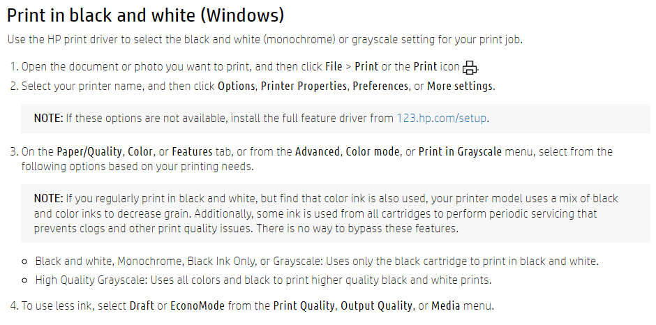 Solved: Printer only print black and white - HP Support Community - 8274078
