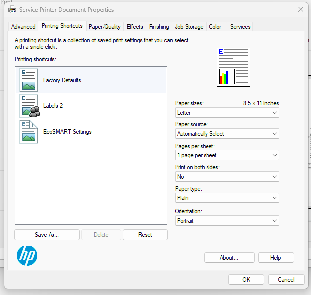 Laser print Preprinted Claim Forms - HP Support Community - 8703973