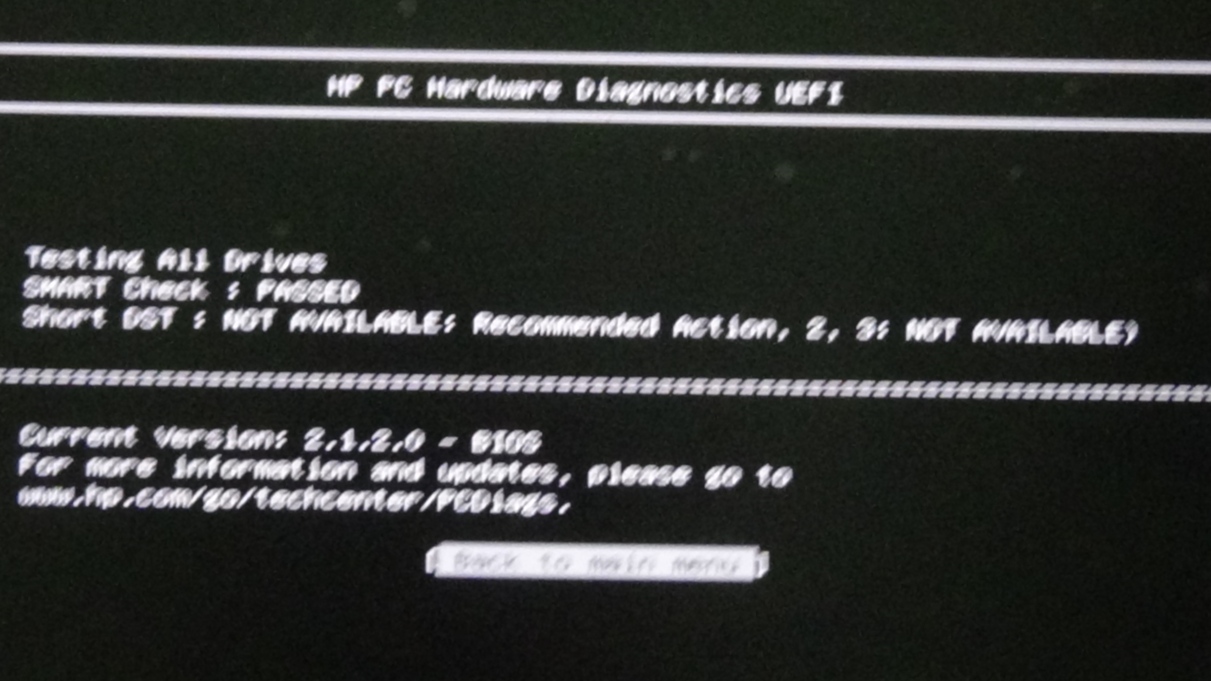 HP SMART Hard Drive Imminent Failure Error 301 - HP Support Community ...