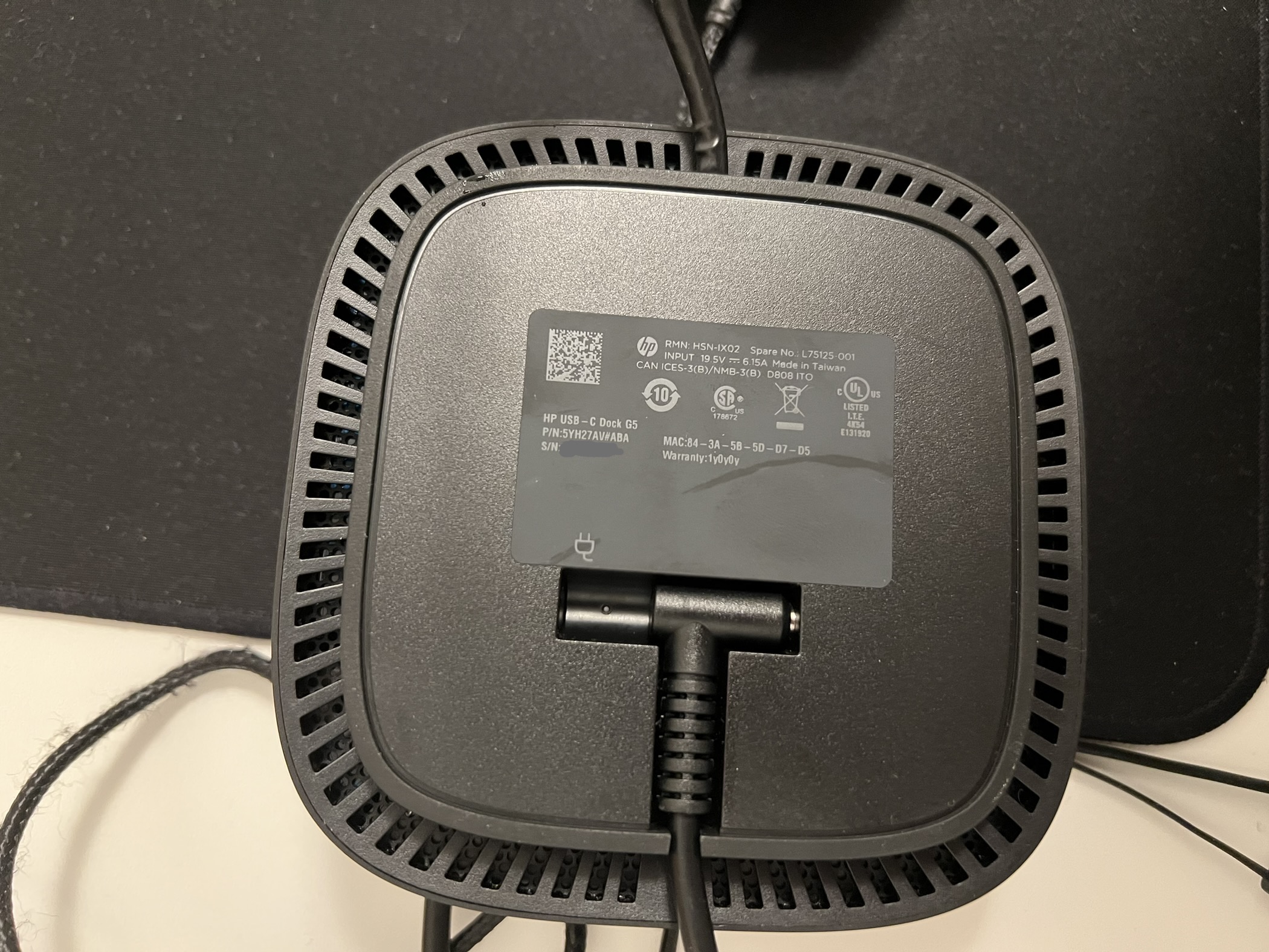 HP G5 USB C Docking Station Does Not Turn On - HP Support Community ...