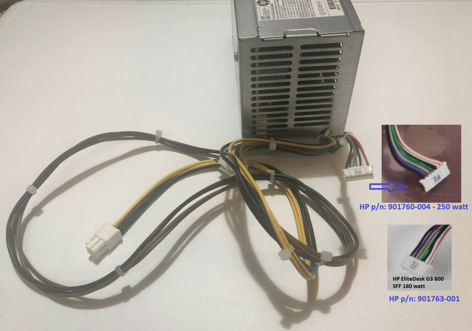 trying to upgrade the PSU on my HP EliteDesk 800 G3 SFF PC - HP Support ...