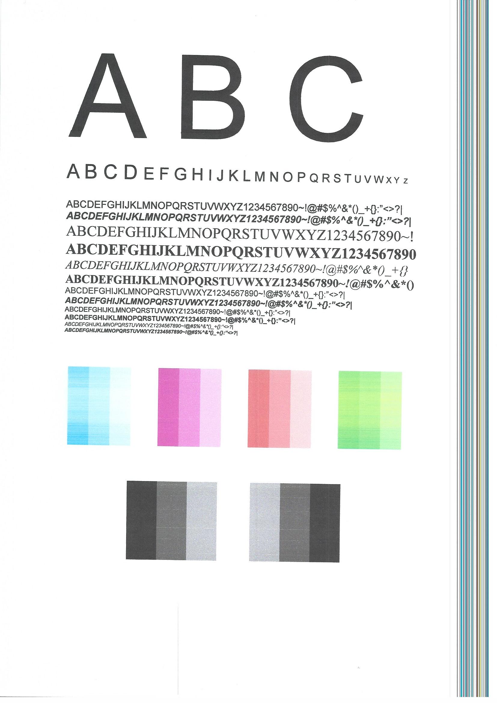 Scanproblem with coloured stripes - HP Support Community - 8721136