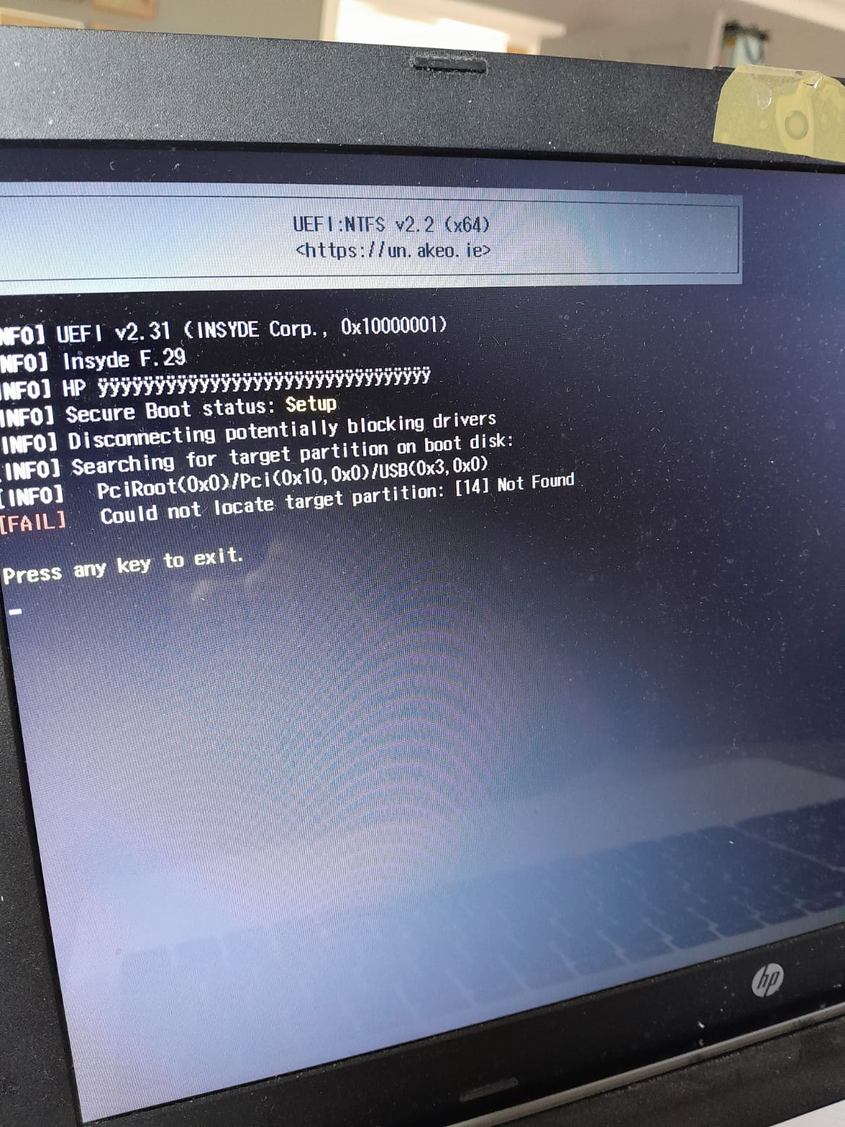 Corrupt BIOS? - HP Support Community - 8721684