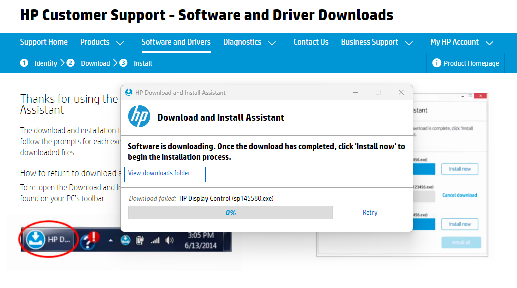 Solved: HP Display Control driver will not install - HP Support ...