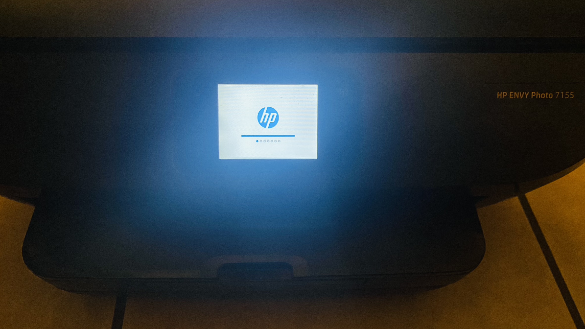 HP Envy Photo 7155 Stuck on Load Screen - HP Support Community - 8728434