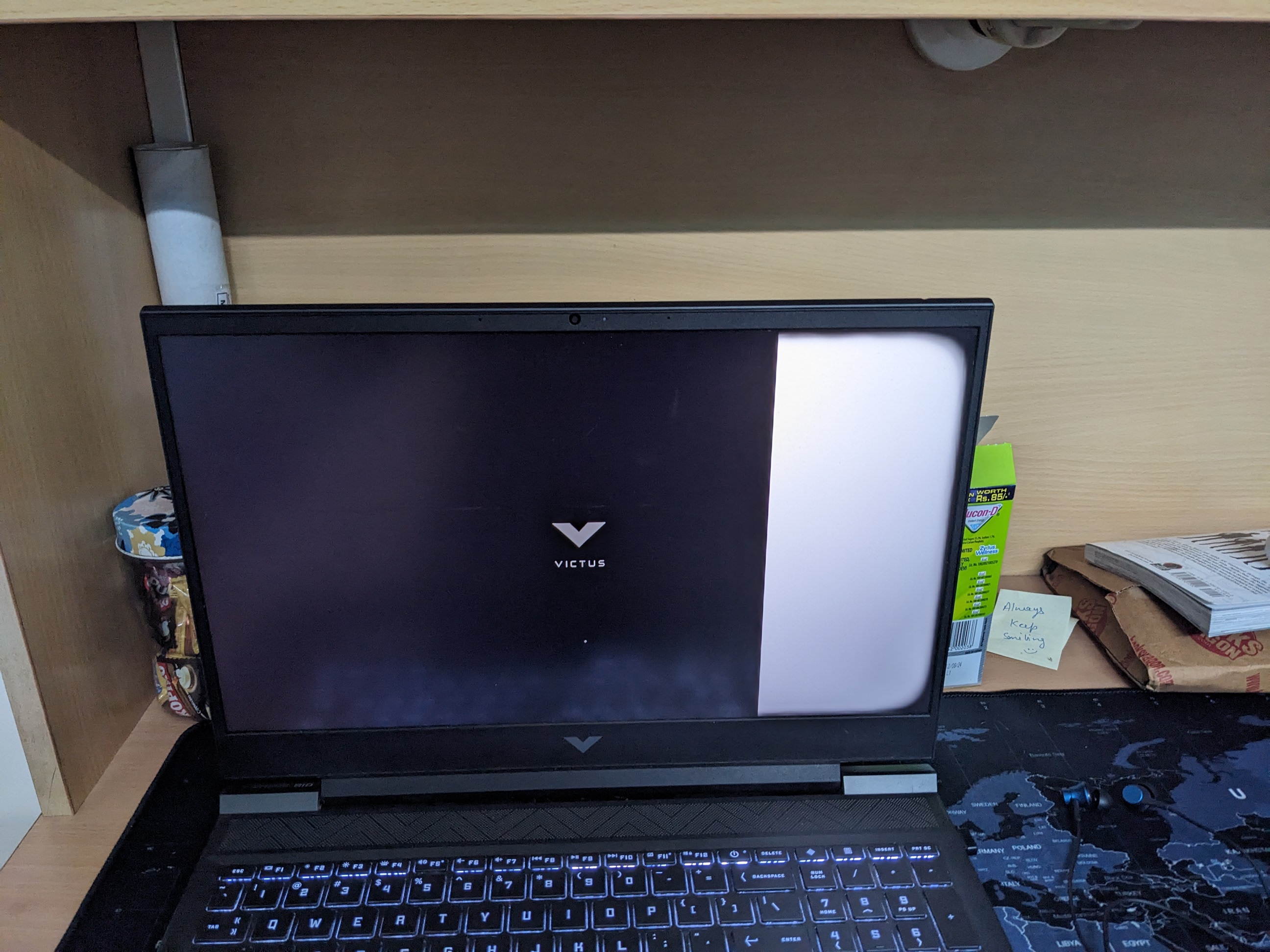 Screen issue happening in HP Victus - HP Support Community - 8729167