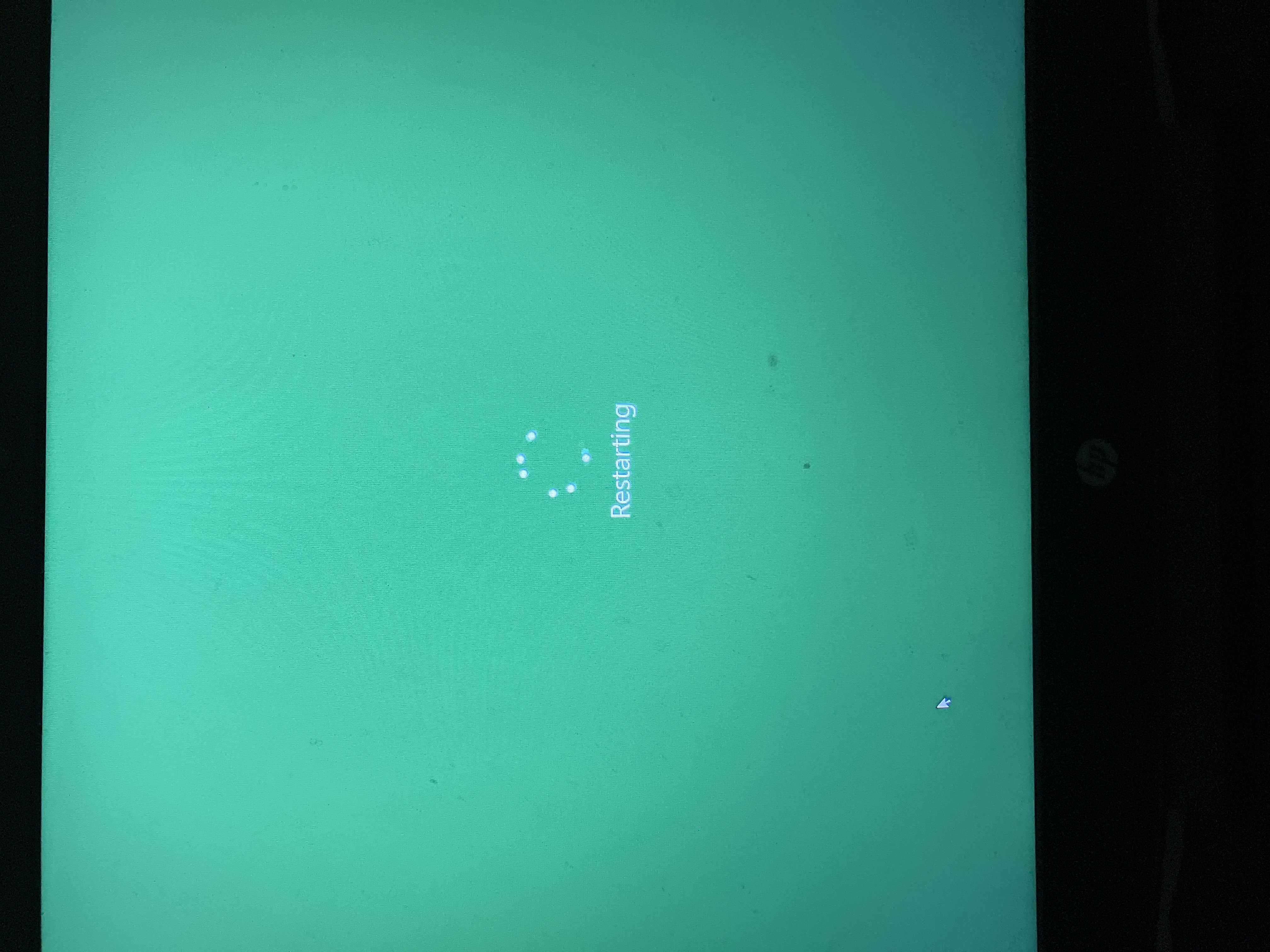 Restarting - HP Support Community - 8733019