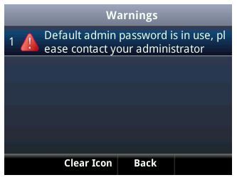 Polycom VVX 500 Red Lock on Touch Screen - HP Support Community - 8775543