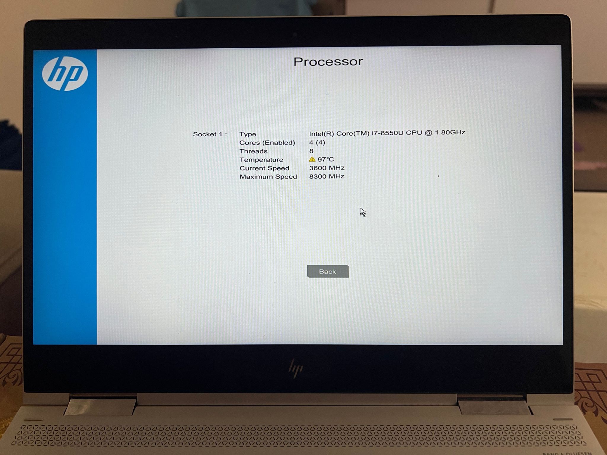 Solved: I get bios error screen intermittently - HP Support Community ...