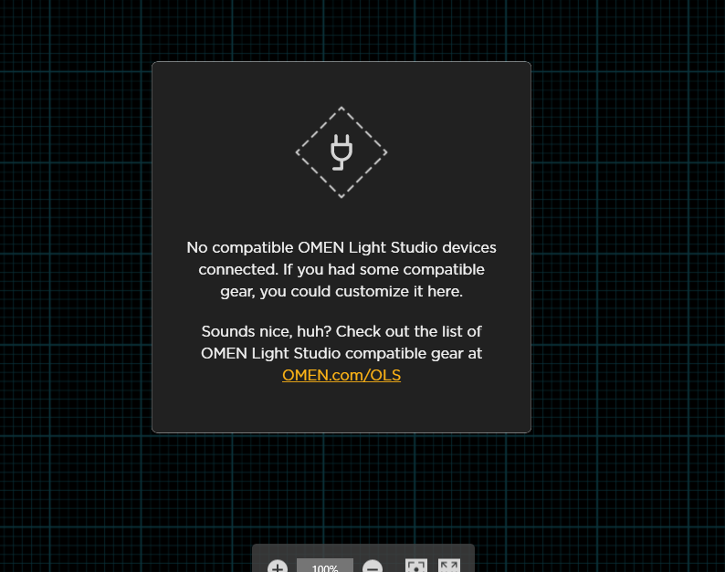 Omen light studio not detecting the device - HP Support Community - 8827553