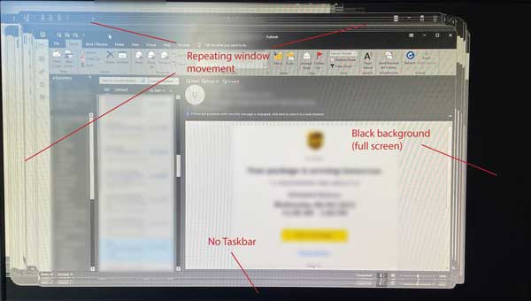 Very strange graphic problems - Affects icons, functionality... - HP ...